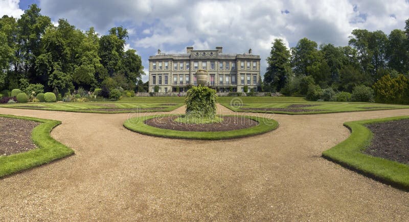 Ragley hall stock image. Image of landscaped, house, parterre - 3305135