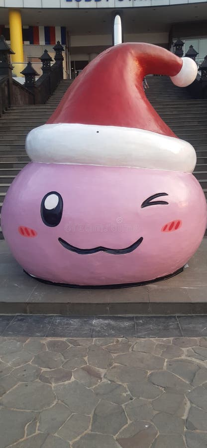 Ragnarok Poring Game Patung Unique Editorial Stock Image - Image of ...