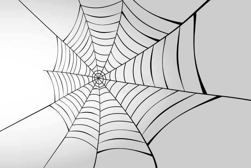 Ragnatela illustrazione vettoriale. Illustrazione di capra - 37037973