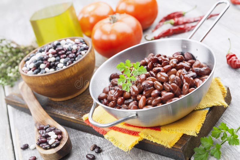 Ragoût de haricot image stock. Image du régime, repas - 47193151