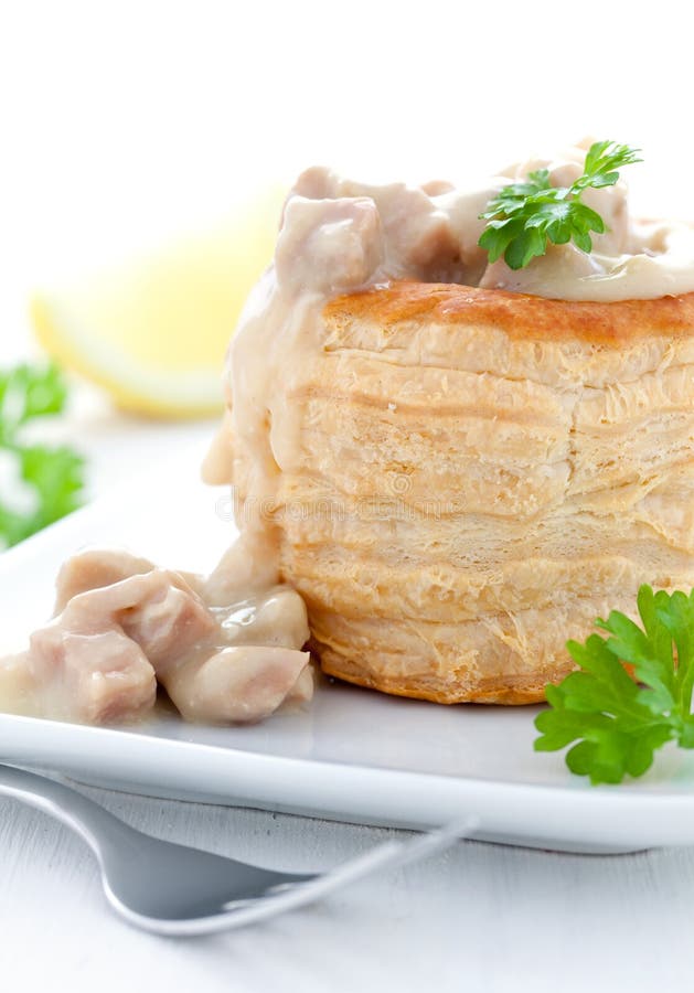 Ragout fin stock photo. Image of lunch, puff, served - 19756438