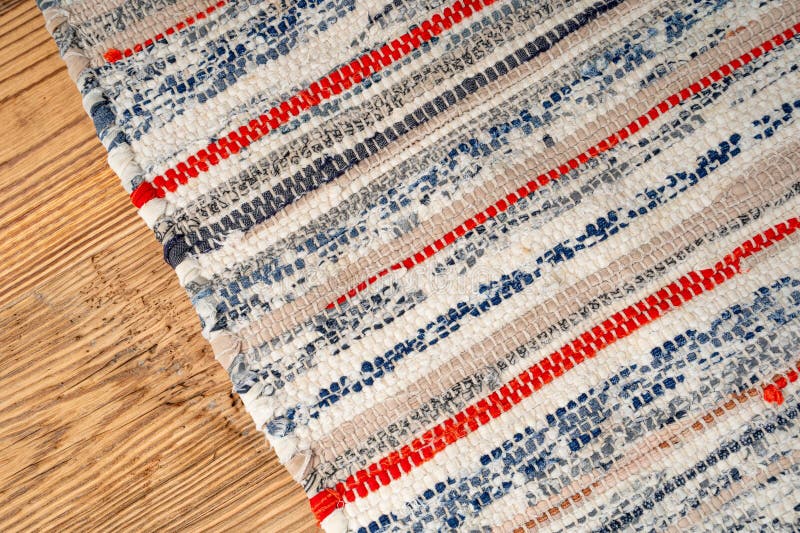 Rags Carpet Texture Background, Woven Rug Pattern, Handmade, Hand-Woven ...