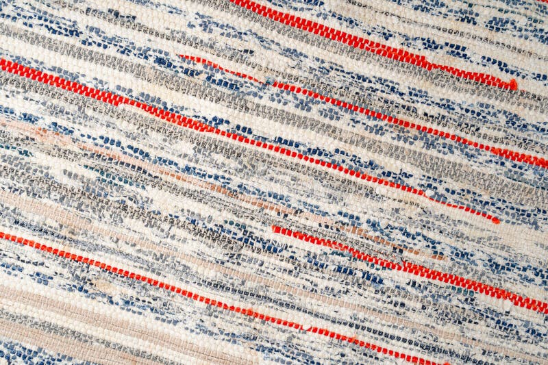 Rags Carpet Texture Background, Woven Rug Pattern, Handmade Recycled ...