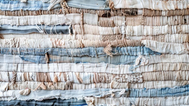 Rags Carpet Texture Background, Woven Rug Pattern, Handmade Recycled ...