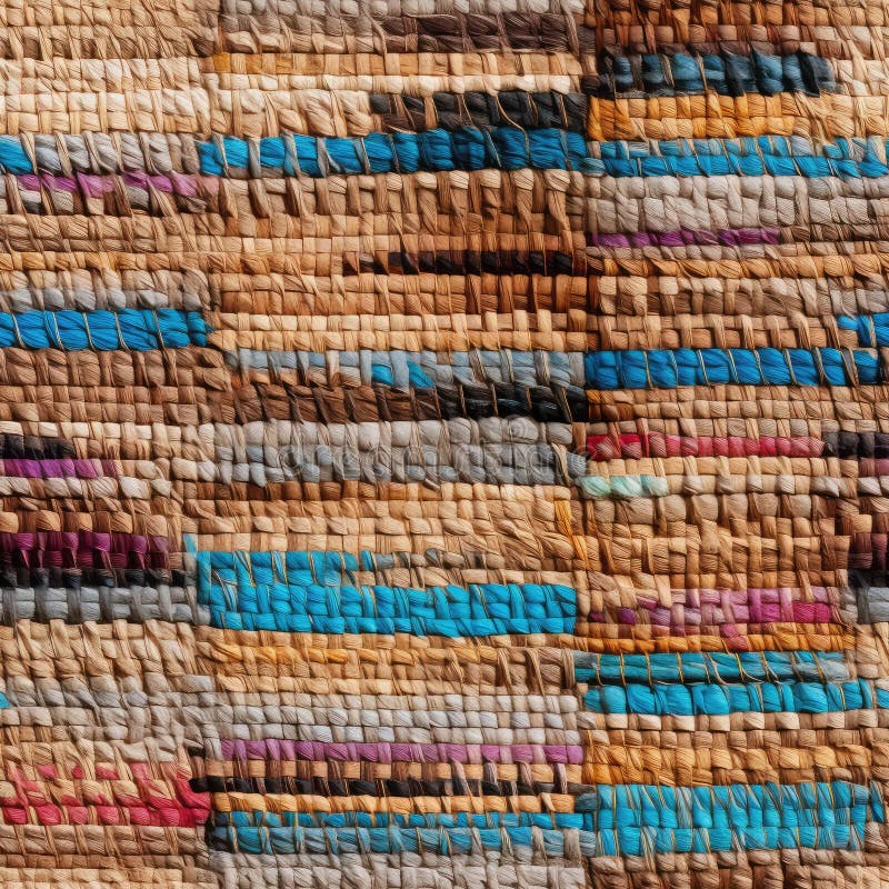 Rags Carpet Texture Background, Woven Rug Pattern, Handmade, Hand-Woven ...