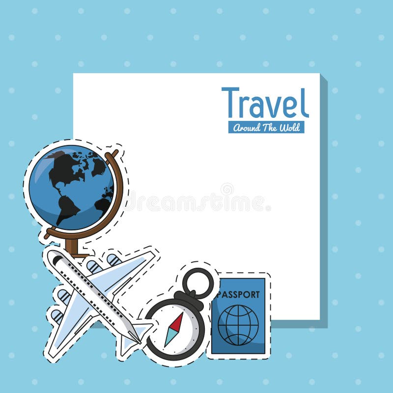 Weltrahmennacht und -tag stock abbildung. Illustration von feld - 83409301