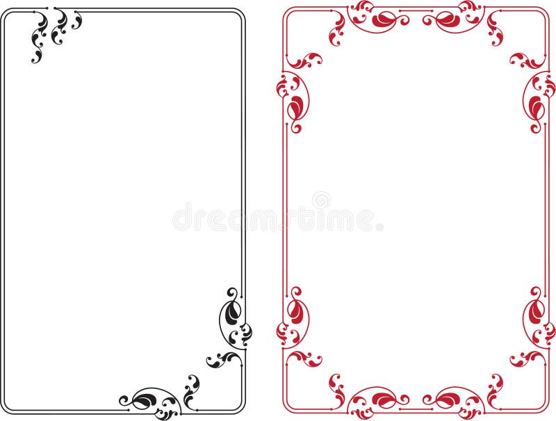 Rahmen-Design vektor abbildung. Illustration von verzierung - 43816574