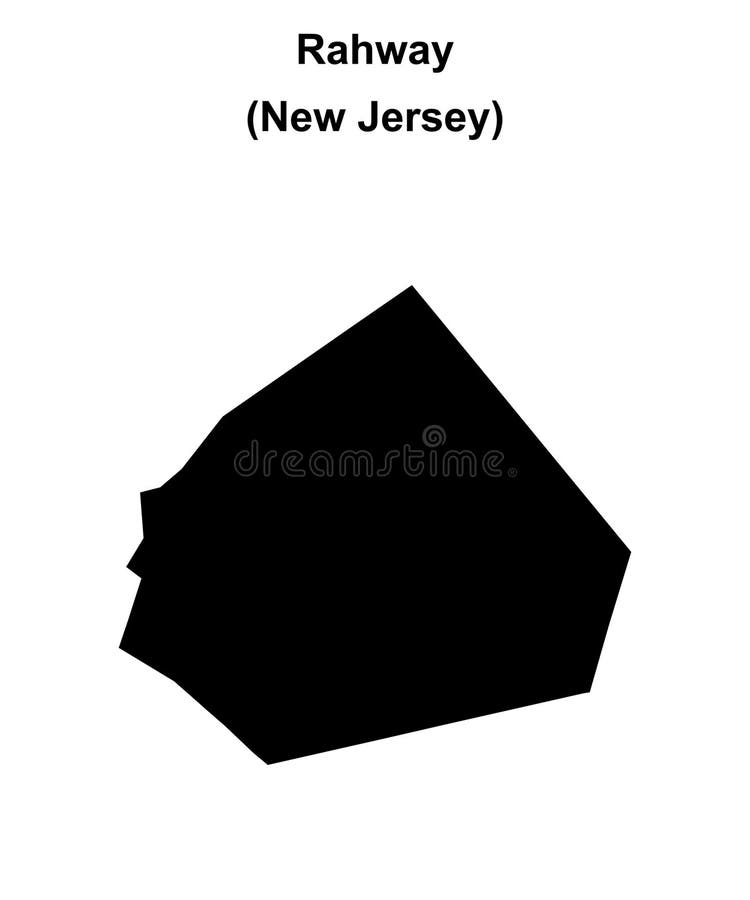 Rahway Outline Stock Illustrations – 1 Rahway Outline Stock ...