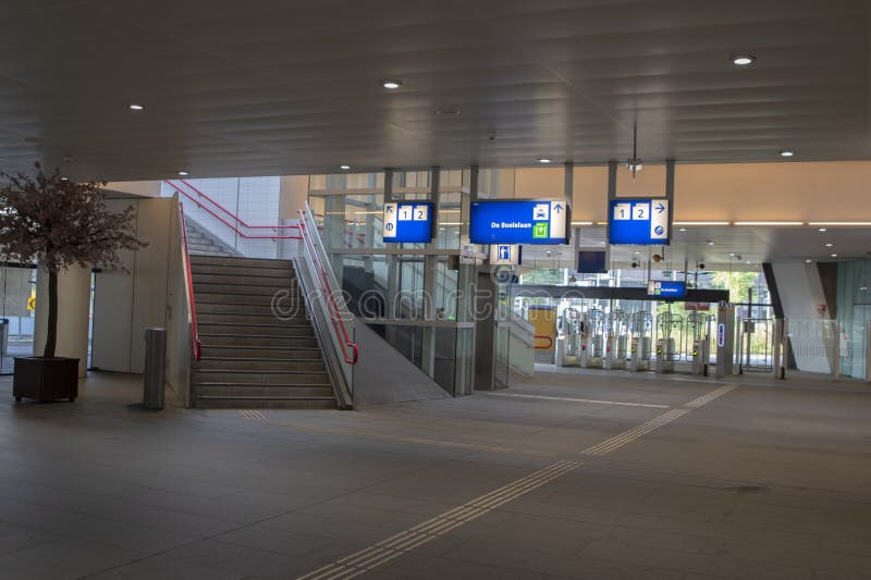The Rai Train and Subway Station at Amsterdam the Netherlands 29-8-2024 ...