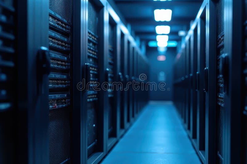 RAID-Enabled Data Center Design Stock Illustration - Illustration of ...