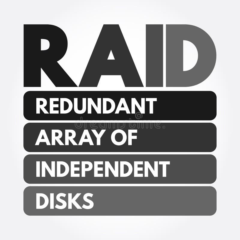 RAID - Redundant Array of Independent Disks Acronym, Technology Concept ... RAID - Redundant Array of Independent Disks Acronym, Technology Concept ...