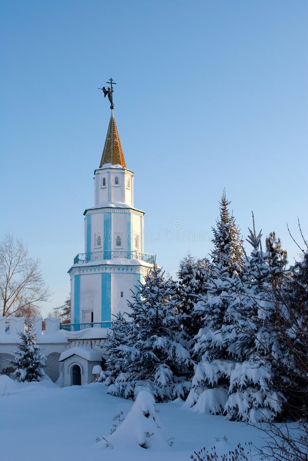 Raifa monastery stock image. Image of sapin, snow, kazan - 12531495