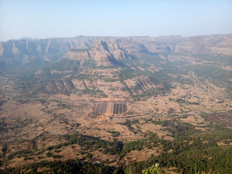 Raigad Nature Top View Peace Stock Image - Image of nature, raigad ...