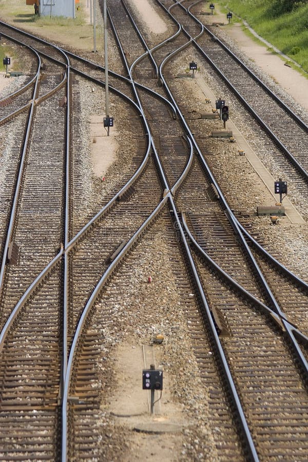 Rail 3 stock image. Image of bolt, rail, goods, point, switch - 877341