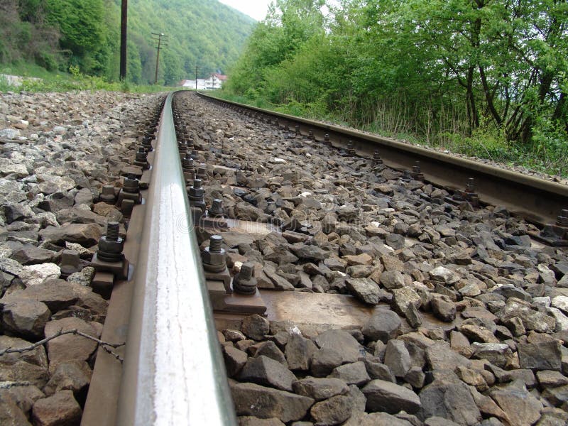 Rail stock image. Image of railway, transport, travel - 4550317