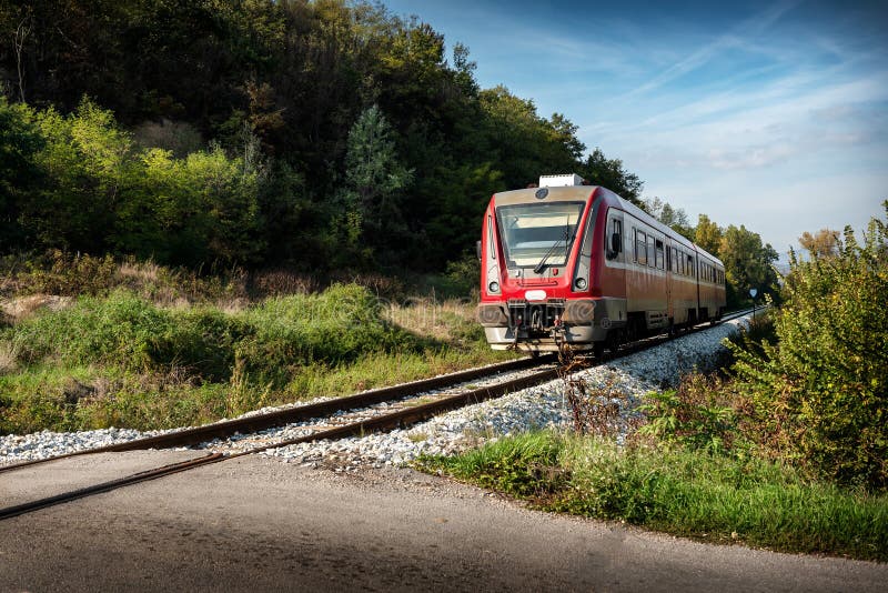 Rail bus or train bus stock image. Image of locomotive - 270387591