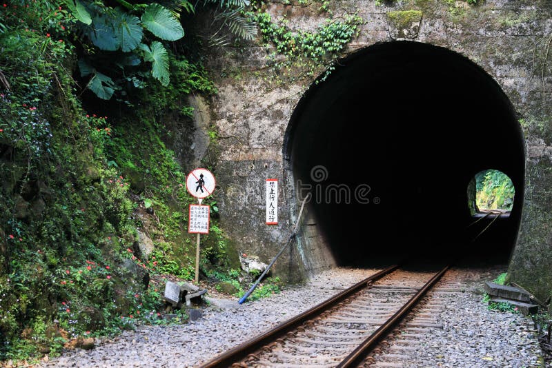 Rail cave stock photo. Image of taiwan, wild, railway - 18060386