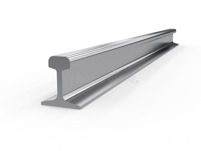 Girder rail isolated stock illustration. Illustration of dark - 34757519