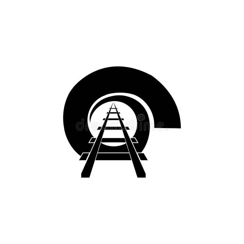 Rail Logo Icon Railway Business Concept. I-beam Stock Vector ...