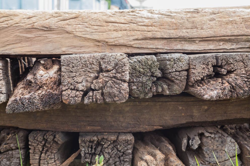 Rail stock image. Image of wood, carving, rail, transport - 42491507