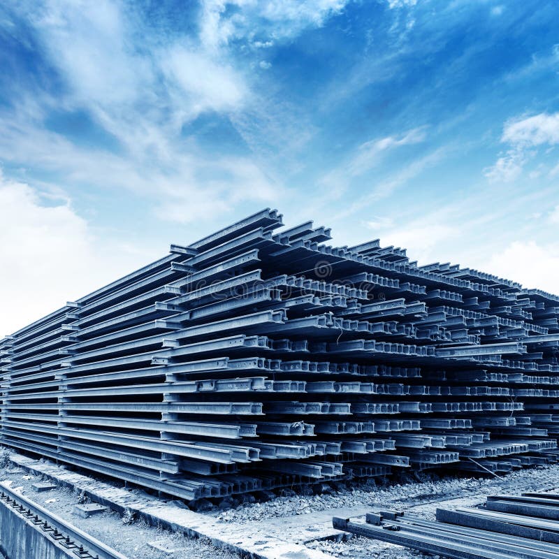 Rail stock photo. Image of rail, transport, outdoor, yard - 55143134