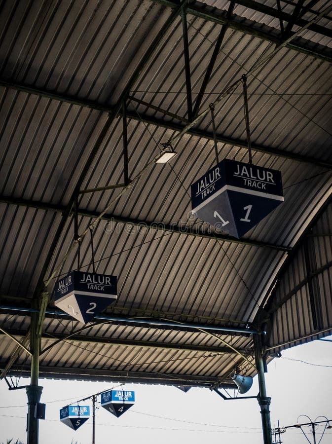 Rail Number at Train Station Editorial Stock Photo - Image of facade ...