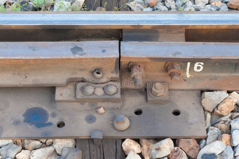 Rail part stock image. Image of head, grunge, industry - 28700939