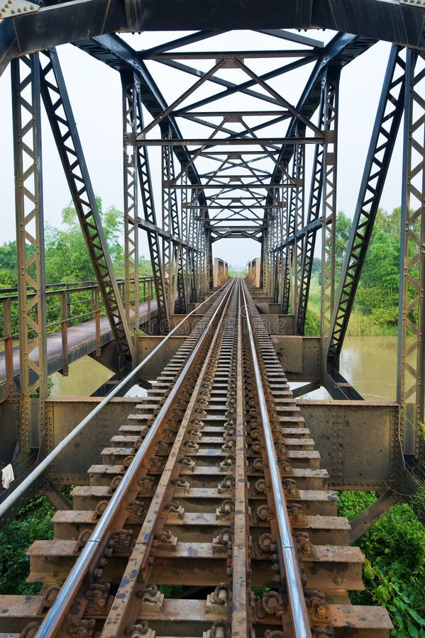 Rail road bridge stock image. Image of fantastic, asian - 27180657