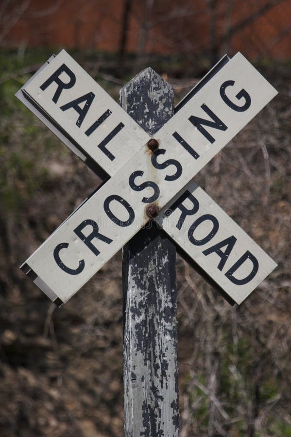 3,818 Rail Crossing Road Sign Stock Photos - Free & Royalty-Free Stock ...
