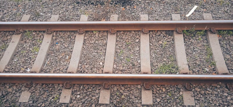 Rail, Rust, Rock, Concrete stock photo. Image of concrete - 266627584