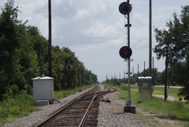 Rail spur stock image. Image of cabinet, rock, outdoor - 15163179