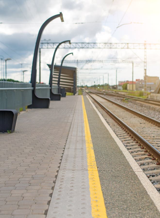 Rail station. stock photo. Image of passenger, design - 56933752