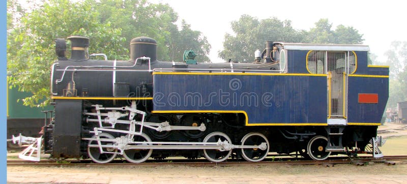 Rail Steam Engine stock image. Image of iron, travel - 12558269
