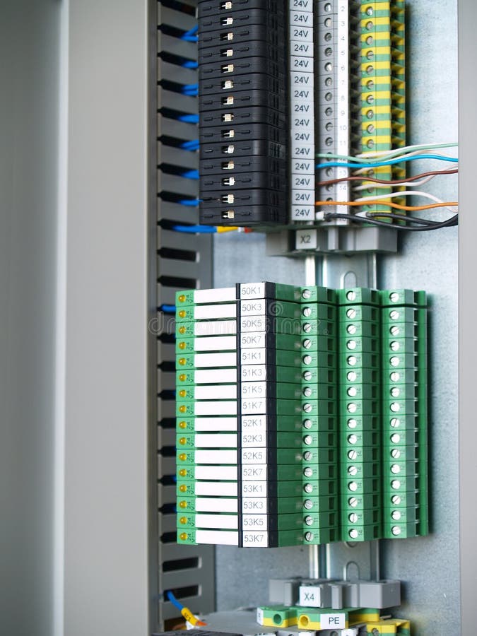 Rail Terminal Box stock photo. Image of electronic, protection - 34811452