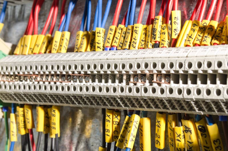 Rail Terminal Box stock photo. Image of relay, industry - 34812098