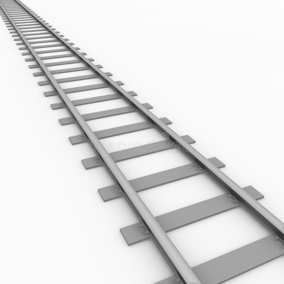 Endless Railroad Track Stock Illustrations – 217 Endless Railroad Track ...