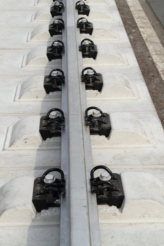 Rail track stock image. Image of long, travel, move, splint - 18762895