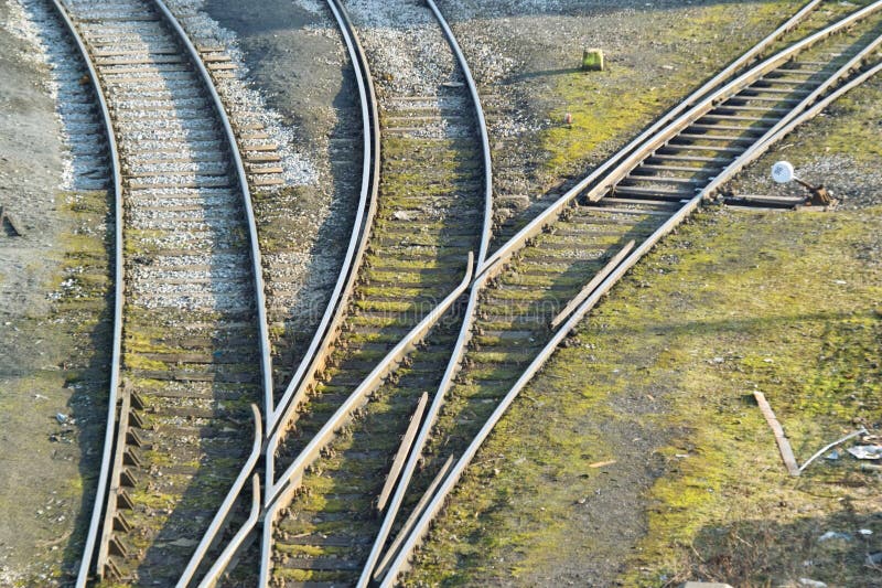 Rail Track stock photo. Image of diamond, german, railway - 7945440