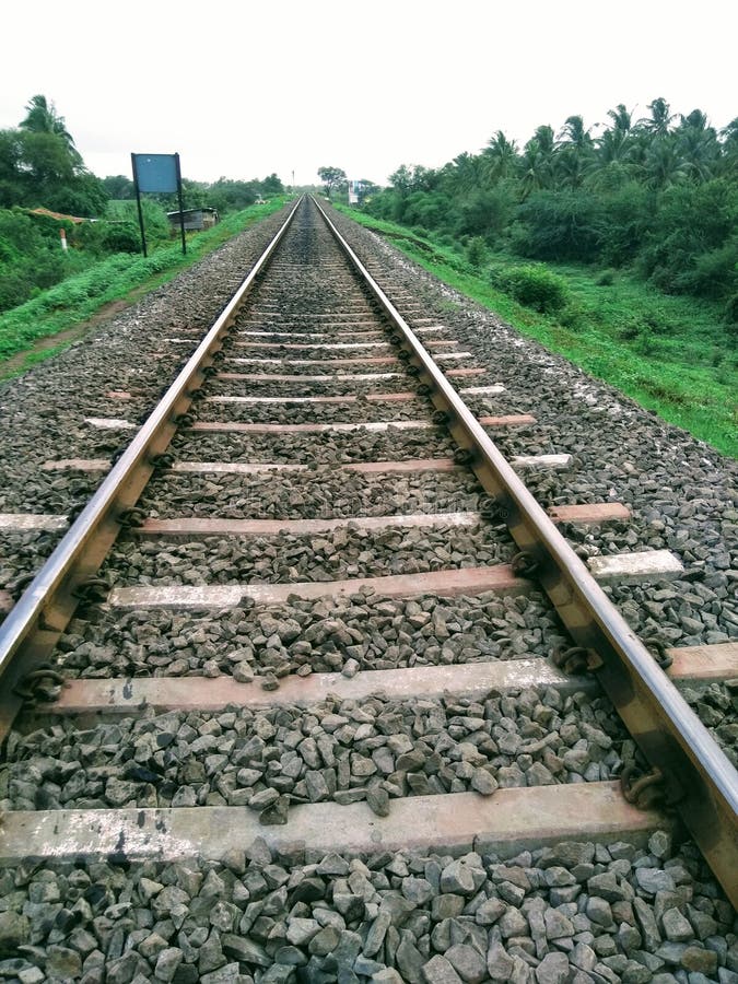 Rail track stock image. Image of rail, years, track - 124020643
