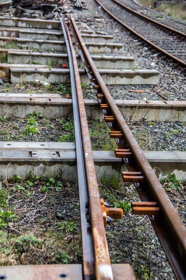 Rail Track and Rocker Panel Stock Image - Image of system, traffic ...