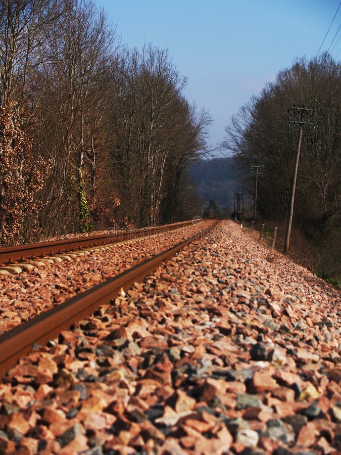 Rail tracks stock photo. Image of rail, rails, industry - 70509374
