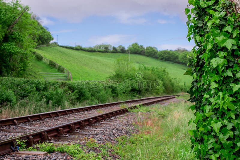 Rail - the Tracks of the UK Railways Stock Photo - Image of logistic ...