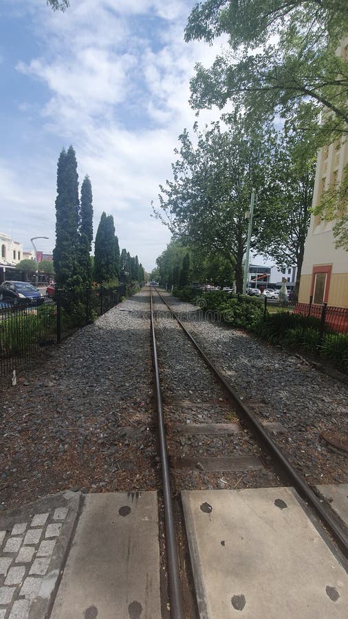 Rail way stock image. Image of newzealand, rail, train - 163903493