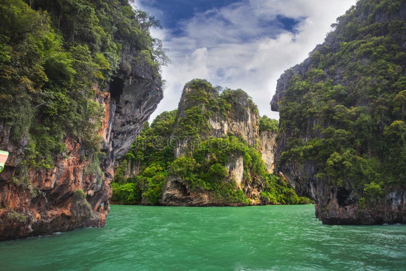 Railay-Strand In Thailand, Krabi-Provinz, Vogelperspektive Tropischer ...