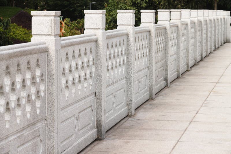 Railing stock photo. Image of white, vegetation, railing - 52190854