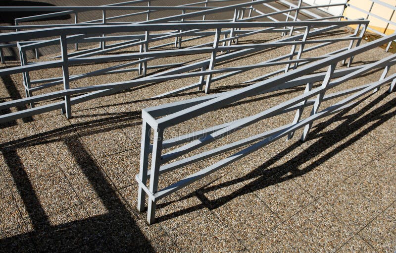 Railing and sidewalk stock photo. Image of park, floor - 23685940