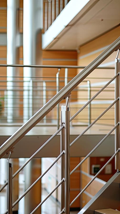 A Railing System, Emphasizing Its Functionality and Aesthetic Appeal in ...