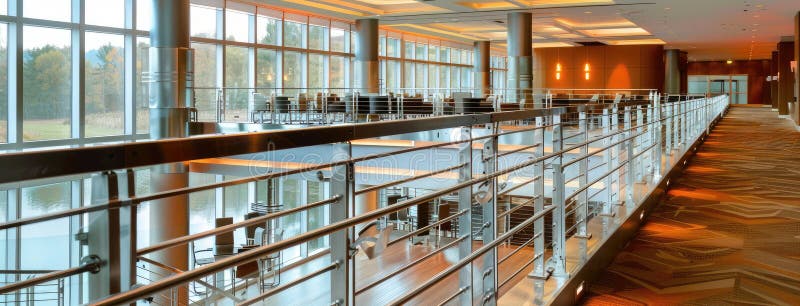 A Railing System, Emphasizing Its Functionality and Aesthetic Appeal in ...