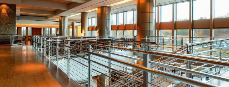 A Railing System, Emphasizing Its Functionality and Aesthetic Appeal in ...