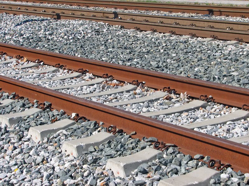 Closeup MRT Train Tracks stock image. Image of infrastructure - 1079425